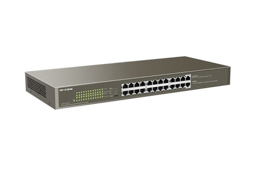 IP-COM 24-Port Gigabit Rackmount Switch With 24-Port PoE | PSA Products